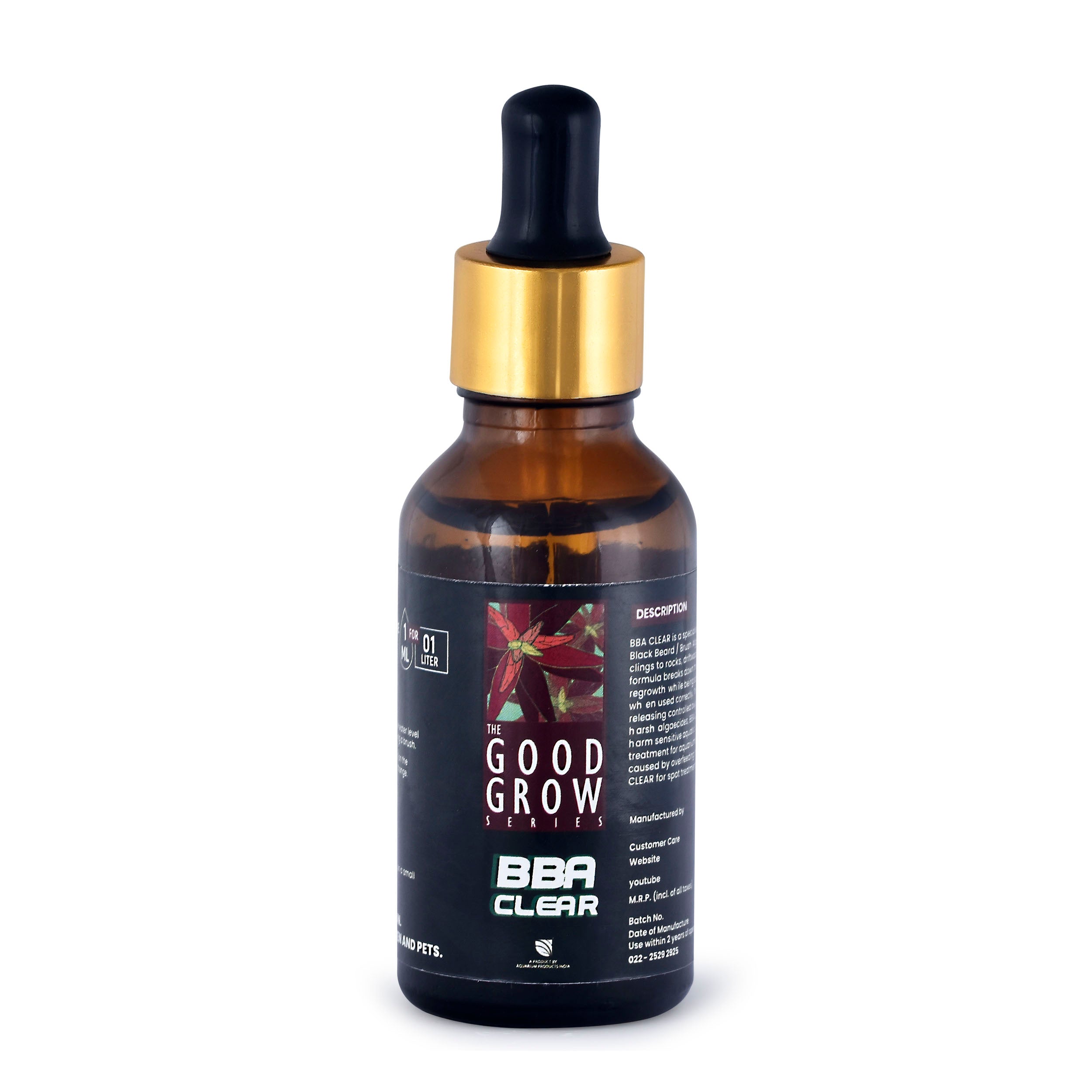 Fish Good Grow Series BBA Clear | Spot Treatment for Black Beard Algae ...