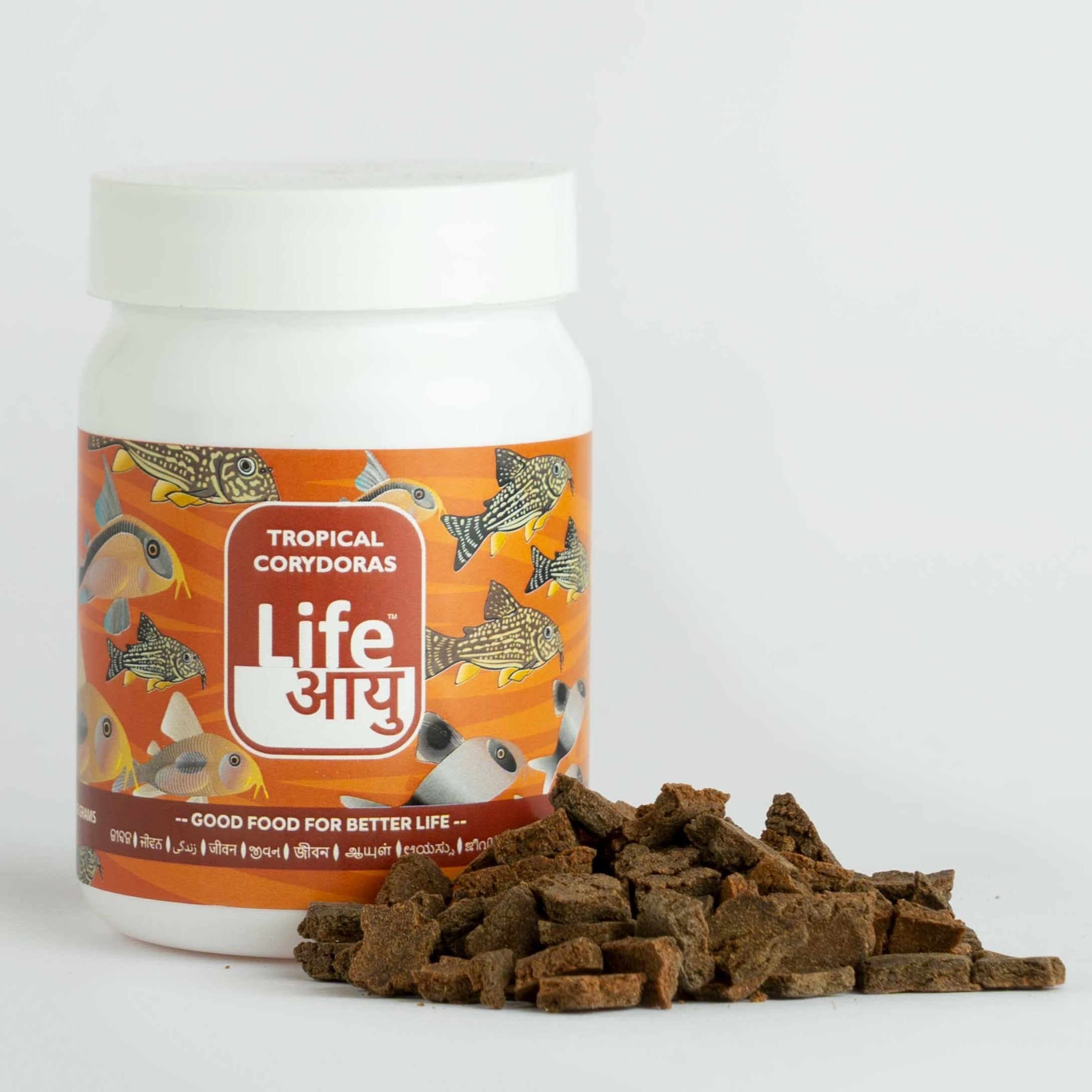 Life Aayu Tropical Corydoras Fish Food 45g + Stay Calm Plus Free ...