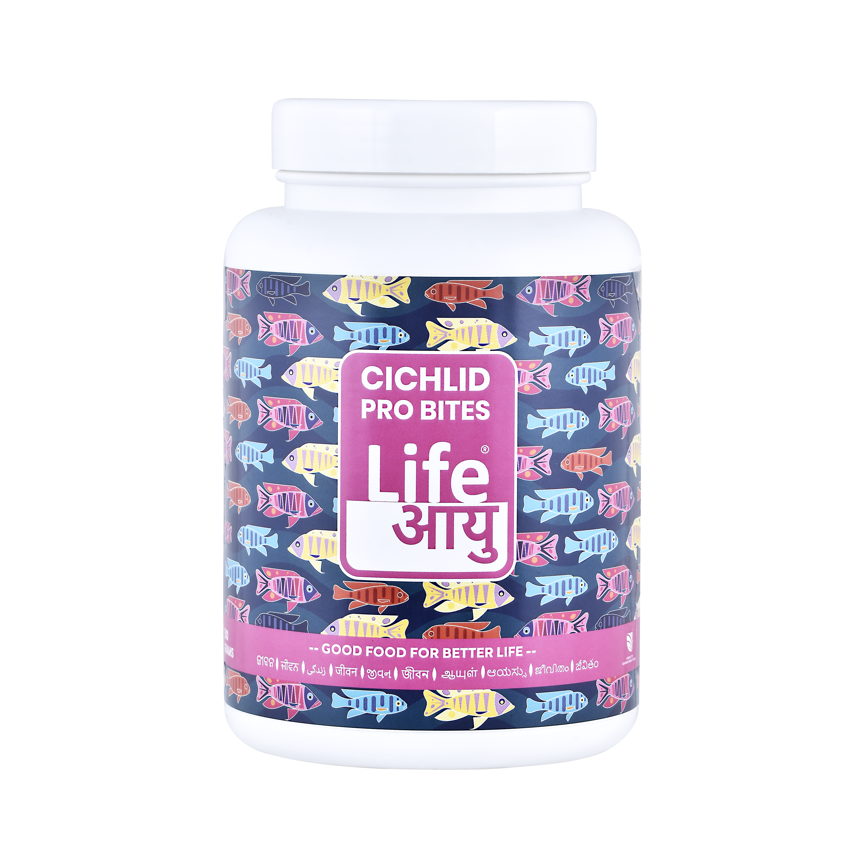 LIFE AAYU PRO BITES CICHLID – Colour-Enhancing Ayurvedic Pellets for C ...