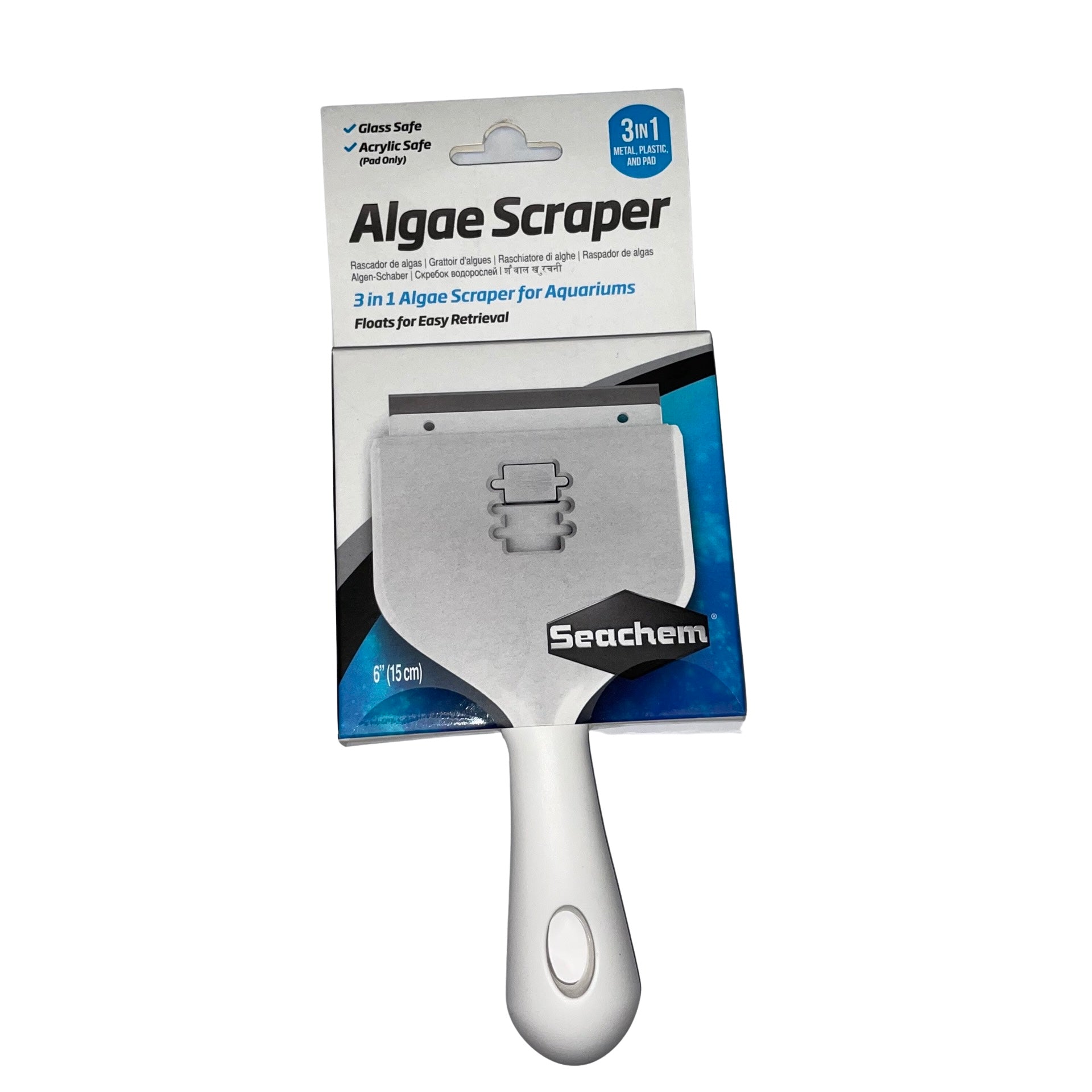 Seachem Algae Scraper 6 inch – Aquarium Products India